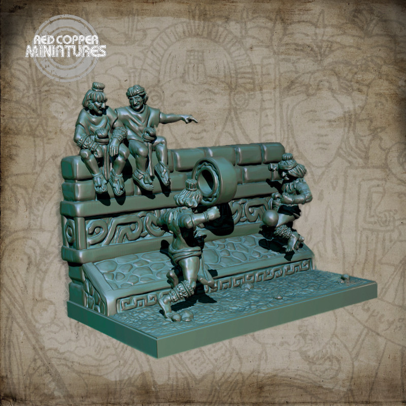 Mayan bowmen - Red Copper Miniatures