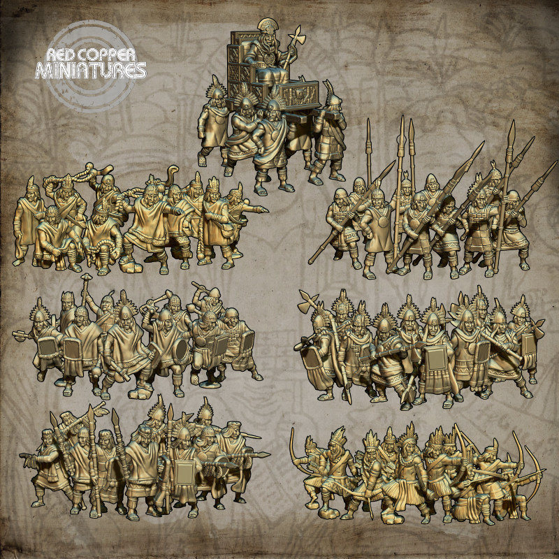 Inca Empire army packs - MKZ Games